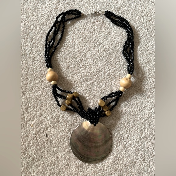 Jewelry | Shelll And Beaded Necklace | Poshmark